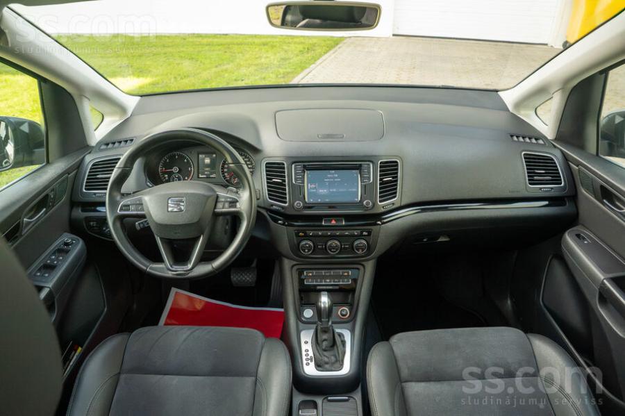 Pelēks SEAT Alhambra 2015 Rīga, ar dzinēja tilpumu 2.00 L un nobraukumu 306 tūkst. km par 10650 €, foto 10 vietnē AUTOMOTO.COM.LV