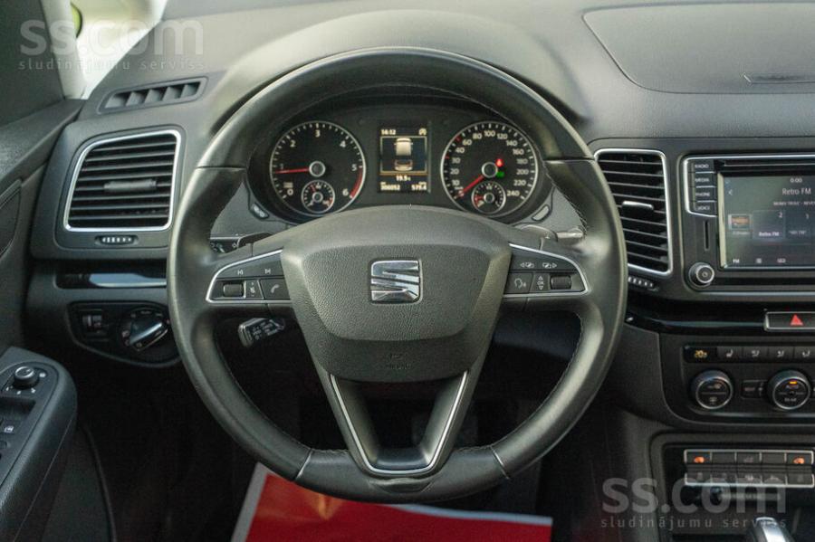 Pelēks SEAT Alhambra 2015 Rīga, ar dzinēja tilpumu 2.00 L un nobraukumu 306 tūkst. km par 10650 €, foto 11 vietnē AUTOMOTO.COM.LV