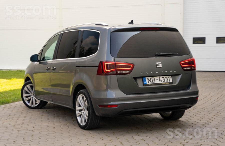Pelēks SEAT Alhambra 2015 Rīga, ar dzinēja tilpumu 2.00 L un nobraukumu 306 tūkst. km par 10650 €, foto 3 vietnē AUTOMOTO.COM.LV