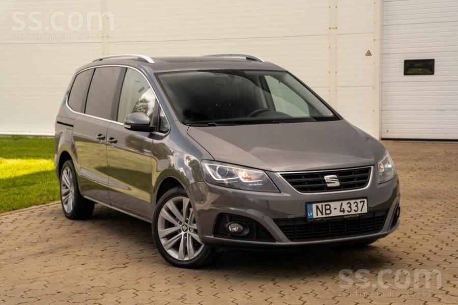 Pelēks SEAT Alhambra 2015 Rīga, ar dzinēja tilpumu 2.00 L un nobraukumu 306 tūkst. km par 10650 €, foto 7 vietnē AUTOMOTO.COM.LV