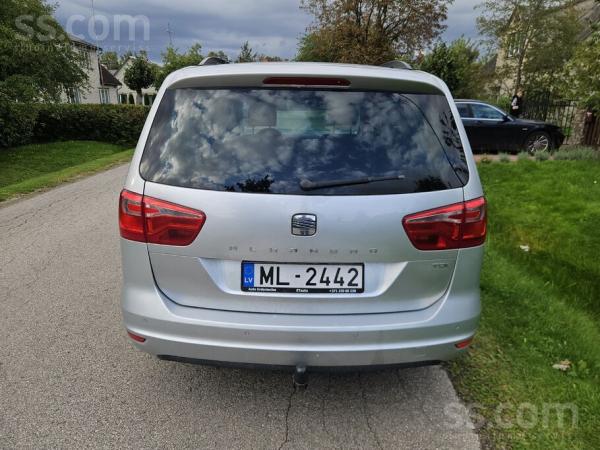 Pelēks SEAT Alhambra 2015 Rīga, ar dzinēja tilpumu 2.00 L un nobraukumu 276 tūkst. km par 8500 €, foto 7 vietnē AUTOMOTO.COM.LV
