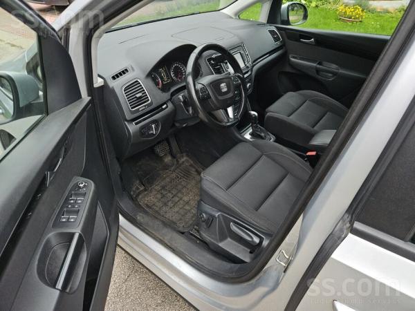 Pelēks SEAT Alhambra 2015 Rīga, ar dzinēja tilpumu 2.00 L un nobraukumu 276 tūkst. km par 8500 €, foto 10 vietnē AUTOMOTO.COM.LV