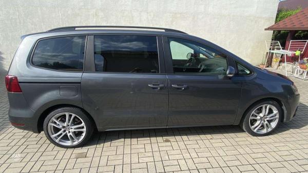 Pelēks SEAT Alhambra 2016 Alīta, ar dzinēja tilpumu 1.97 L un nobraukumu 345 tūkst. km par 9000 €, foto 2 vietnē AUTOMOTO.COM.LV
