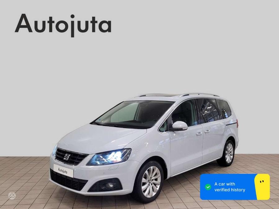 Pelēks SEAT Alhambra 2018 Kauņa, ar dzinēja tilpumu 1.97 L un nobraukumu 180 tūkst. km par 15900 €, foto 1 vietnē AUTOMOTO.COM.LV