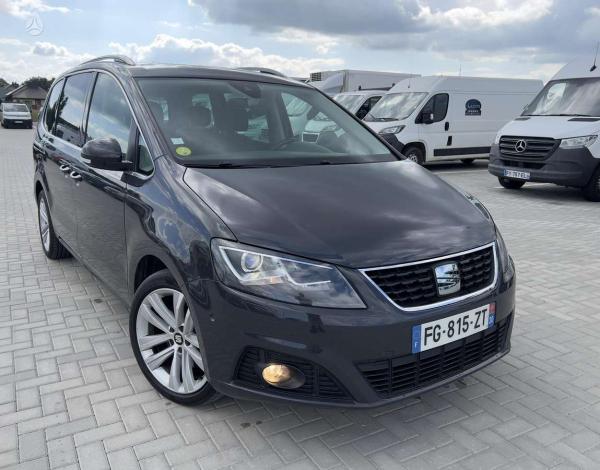 Pelēks SEAT Alhambra 2019 Tauragė, ar dzinēja tilpumu 1.97 L un nobraukumu 256 tūkst. km par 14500 €, foto 1 vietnē AUTOMOTO.COM.LV