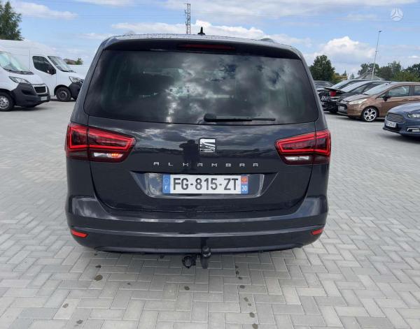 Pelēks SEAT Alhambra 2019 Tauragė, ar dzinēja tilpumu 1.97 L un nobraukumu 256 tūkst. km par 14500 €, foto 6 vietnē AUTOMOTO.COM.LV