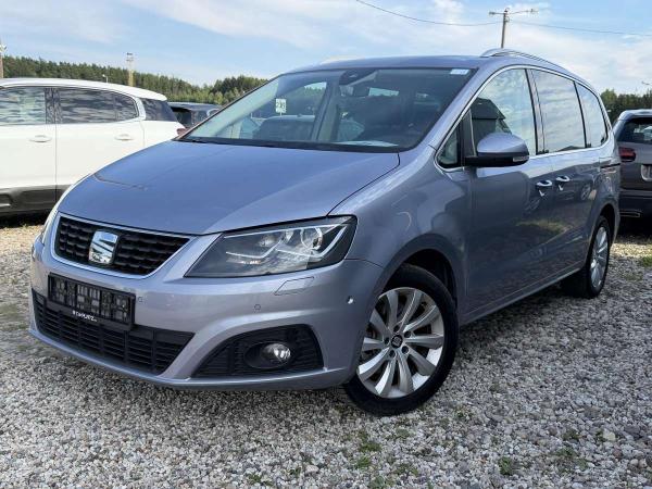 Grey SEAT Alhambra 2019 in Vilnius, with an engine capacity of 1.40 L and mileage of 206 thousand km for 17500 €, photo 1 on AUTOMOTO.COM.LV