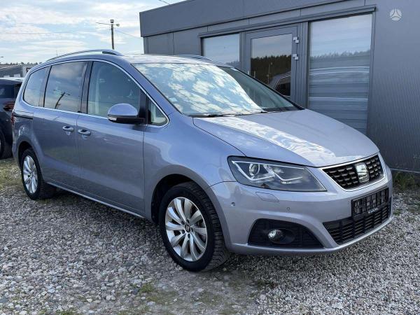 Grey SEAT Alhambra 2019 in Vilnius, with an engine capacity of 1.40 L and mileage of 206 thousand km for 17500 €, photo 3 on AUTOMOTO.COM.LV