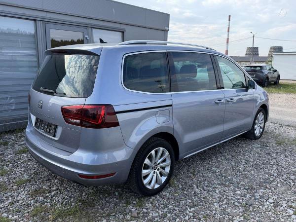 Grey SEAT Alhambra 2019 in Vilnius, with an engine capacity of 1.40 L and mileage of 206 thousand km for 17500 €, photo 4 on AUTOMOTO.COM.LV