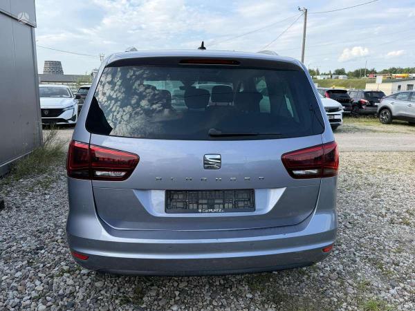 Grey SEAT Alhambra 2019 in Vilnius, with an engine capacity of 1.40 L and mileage of 206 thousand km for 17500 €, photo 5 on AUTOMOTO.COM.LV