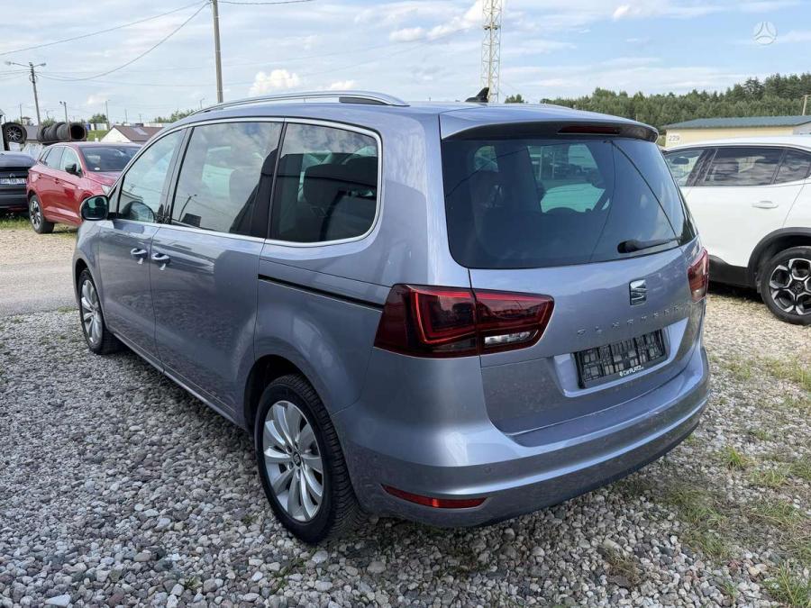 Grey SEAT Alhambra 2019 in Vilnius, with an engine capacity of 1.40 L and mileage of 206 thousand km for 17500 €, photo 7 on AUTOMOTO.COM.LV