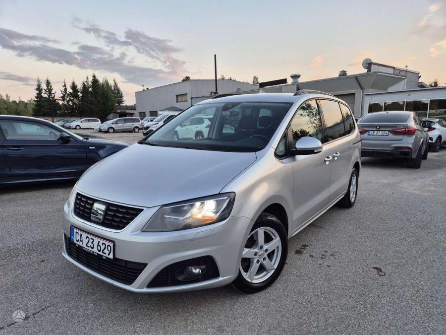 Pelēks SEAT Alhambra 2019 Utena, ar dzinēja tilpumu 2.00 L un nobraukumu 257 tūkst. km par 9999 €, foto 1 vietnē AUTOMOTO.COM.LV