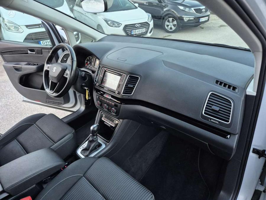 Pelēks SEAT Alhambra 2019 Utena, ar dzinēja tilpumu 2.00 L un nobraukumu 257 tūkst. km par 9999 €, foto 13 vietnē AUTOMOTO.COM.LV