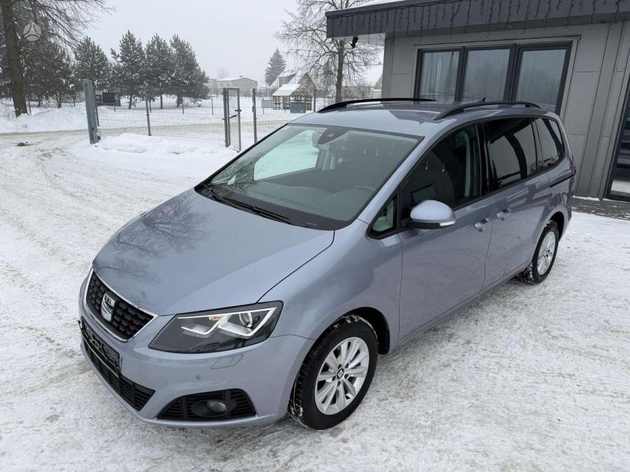 Pelēks SEAT Alhambra 2020 Šauļi, ar dzinēja tilpumu 1.97 L un nobraukumu 224 tūkst. km par 15990 €, foto 6 vietnē AUTOMOTO.COM.LV