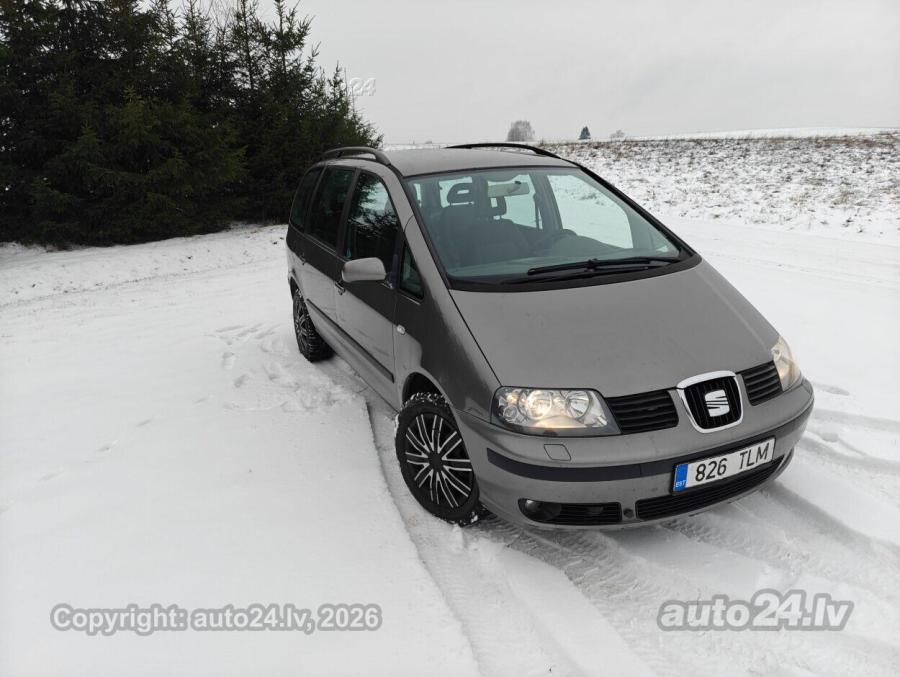 Grey SEAT Alhambra 2005 in Tartu, with an engine capacity of 1.90 L and mileage of 340 thousand km for 2300 €, photo 2 on AUTOMOTO.COM.LV