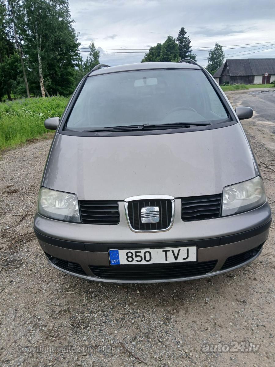 Grey SEAT Alhambra 2005 in Tallinn, with an engine capacity of 1.90 L and mileage of 390 thousand km for 1000 €, photo 5 on AUTOMOTO.COM.LV