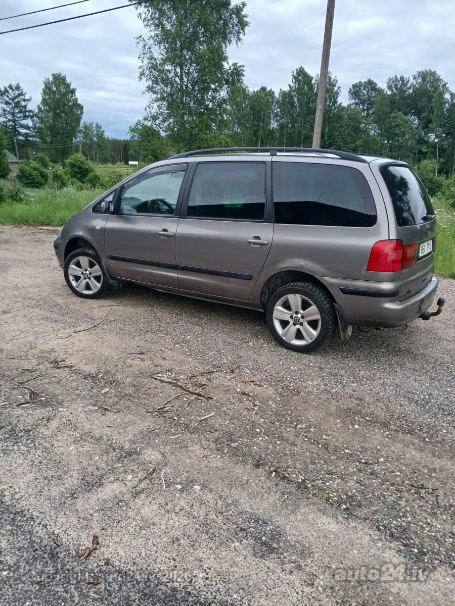 Grey SEAT Alhambra 2005 in Tallinn, with an engine capacity of 1.90 L and mileage of 390 thousand km for 1000 €, photo 6 on AUTOMOTO.COM.LV