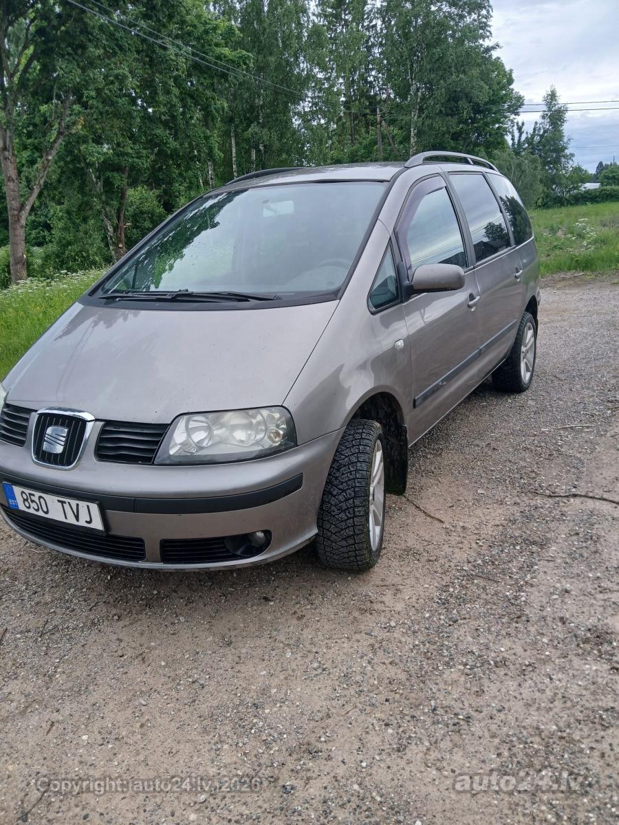 Grey SEAT Alhambra 2005 in Tallinn, with an engine capacity of 1.90 L and mileage of 390 thousand km for 1000 €, photo 9 on AUTOMOTO.COM.LV