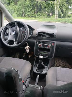 Grey SEAT Alhambra 2005 in Tallinn, with an engine capacity of 1.90 L and mileage of 390 thousand km for 1000 €, photo 10 on AUTOMOTO.COM.LV