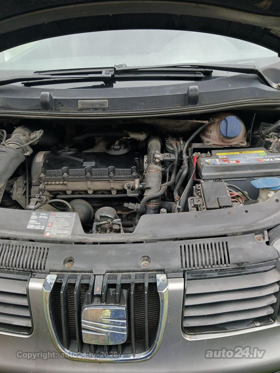 Grey SEAT Alhambra 2005 in Tallinn, with an engine capacity of 1.90 L and mileage of 390 thousand km for 1000 €, photo 11 on AUTOMOTO.COM.LV