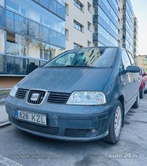 Pelēks SEAT Alhambra 2008 Tallina, ar dzinēja tilpumu 2.00 L un nobraukumu 372 tūkst. km par 800 €, foto  vietnē AUTOMOTO.COM.LV