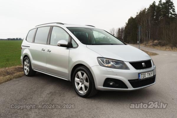 Grey SEAT Alhambra 2011 in Tartu, with an engine capacity of 2.00 L and mileage of 308 thousand km for 5999 €, photo 1 on AUTOMOTO.COM.LV