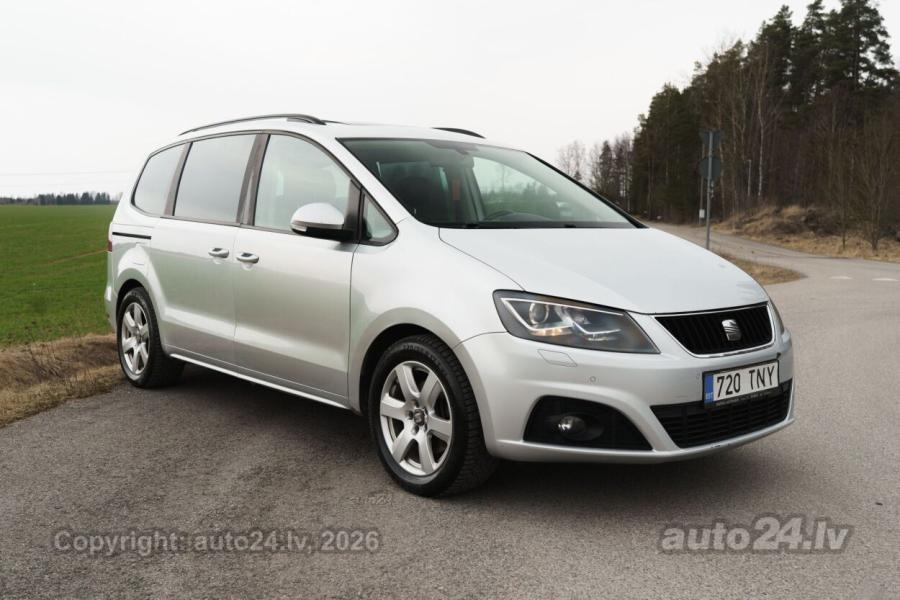 Grey SEAT Alhambra 2011 in Tartu, with an engine capacity of 2.00 L and mileage of 308 thousand km for 5999 €, photo 1 on AUTOMOTO.COM.LV