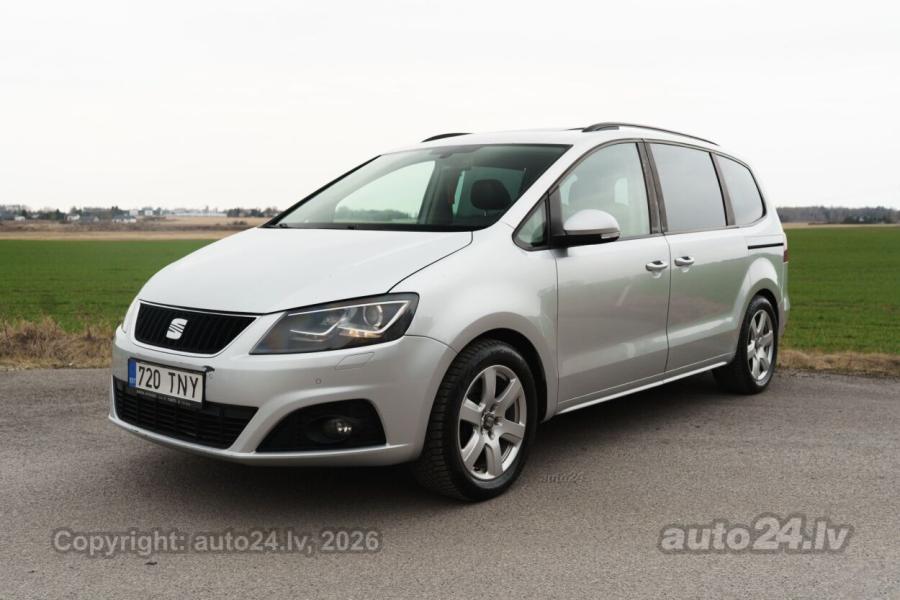 Grey SEAT Alhambra 2011 in Tartu, with an engine capacity of 2.00 L and mileage of 308 thousand km for 5999 €, photo 4 on AUTOMOTO.COM.LV