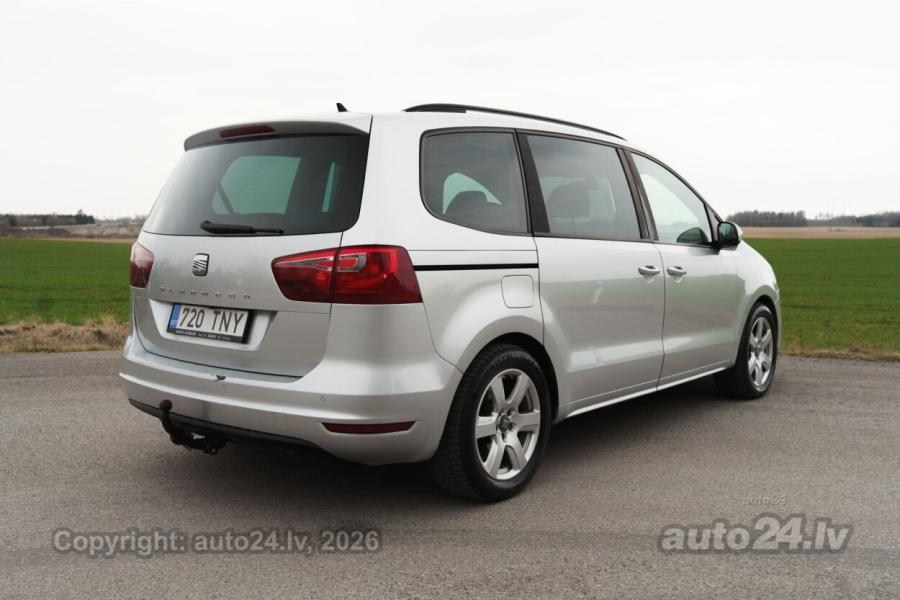 Grey SEAT Alhambra 2011 in Tartu, with an engine capacity of 2.00 L and mileage of 308 thousand km for 5999 €, photo 5 on AUTOMOTO.COM.LV