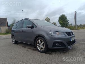 Pelēks SEAT Alhambra 2011 Preiļi, ar dzinēja tilpumu 2.00 L un nobraukumu 341 tūkst. km par 2500 €, foto 3 vietnē AUTOMOTO.COM.LV