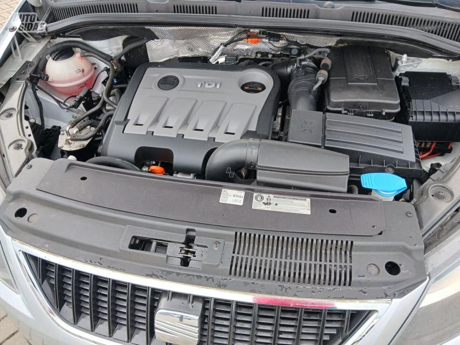 Grey SEAT Alhambra 2011 in Taurage, with an engine capacity of 2.00 L and mileage of 315 thousand km for 6500 €, photo 25 on AUTOMOTO.COM.LV