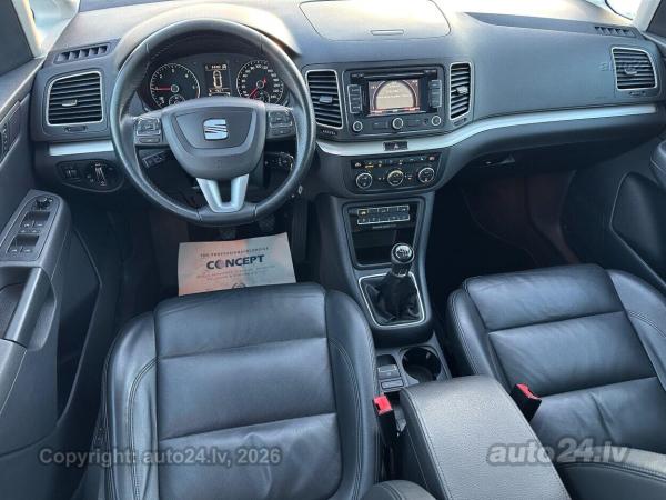 Grey SEAT Alhambra 2013 in Tartu, with an engine capacity of 2.00 L and mileage of 255 thousand km for 10990 €, photo 10 on AUTOMOTO.COM.LV