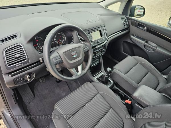 Grey SEAT Alhambra 2013 in Tartu, with an engine capacity of 2.00 L and mileage of 206 thousand km for 9990 €, photo 10 on AUTOMOTO.COM.LV