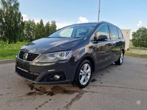 Grey SEAT Alhambra 2019 in Alytus, with an engine capacity of 2.00 L and mileage of 305 thousand km for 10400 €, photo 3 on AUTOMOTO.COM.LV