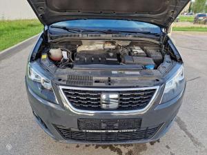 Grey SEAT Alhambra 2019 in Alytus, with an engine capacity of 2.00 L and mileage of 305 thousand km for 10400 €, photo 17 on AUTOMOTO.COM.LV