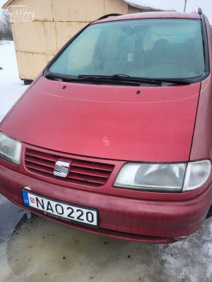 SEAT Alhambra 1998 in Vilkaviskis, with an engine capacity of 2.00 L and mileage of 3856 thousand km for 1000 €, photo  on AUTOMOTO.COM.LV