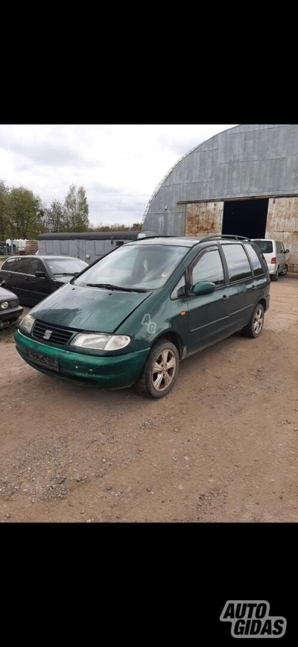 Сеат Альхамбра 1998 в Каунас, объемом двигателя 1.90 л и пробегом 300 тыс. км за 400 €, фото 1 на AUTOMOTO.COM.LV