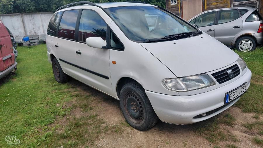 SEAT Alhambra 1998 Mažeikiai, ar dzinēja tilpumu 1.90 L un nobraukumu 404 tūkst. km par 450 €, foto 1 vietnē AUTOMOTO.COM.LV