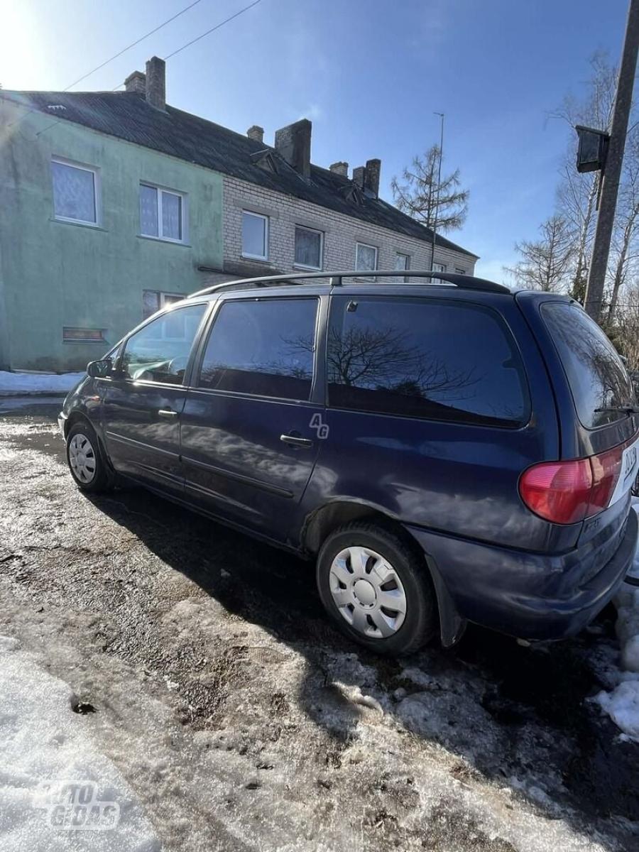 SEAT Alhambra 1999 Širvintos, ar dzinēja tilpumu 1.90 L un nobraukumu 3466 tūkst. km par 1000 €, foto 1 vietnē AUTOMOTO.COM.LV