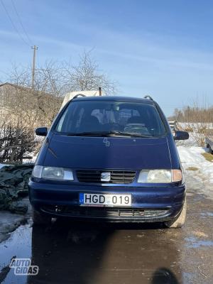 SEAT Alhambra 1999 Širvintos, ar dzinēja tilpumu 1.90 L un nobraukumu 3466 tūkst. km par 1000 €, foto 3 vietnē AUTOMOTO.COM.LV