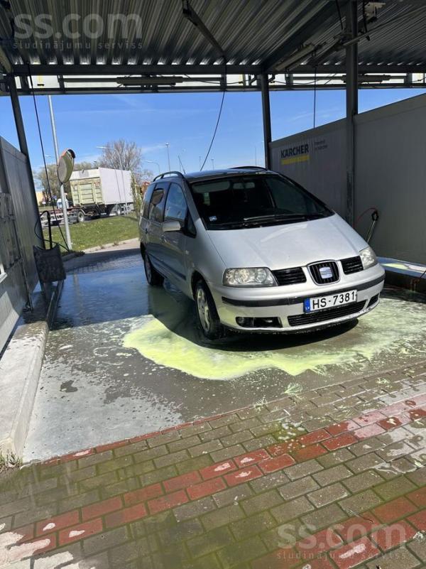 SEAT Alhambra 2001 Rīga, ar dzinēja tilpumu 1.90 L un nobraukumu 398 tūkst. km par 777 €, foto 1 vietnē AUTOMOTO.COM.LV