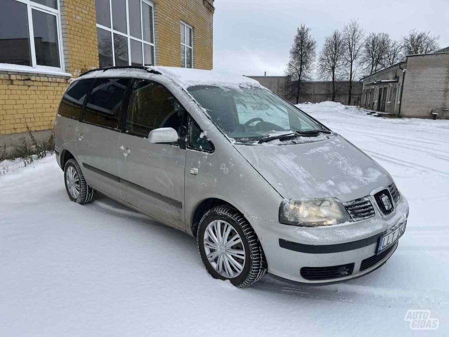 SEAT Alhambra 2001 in Vilnius, with an engine capacity of 1.90 L and mileage of 350 thousand km for 800 €, photo 3 on AUTOMOTO.COM.LV
