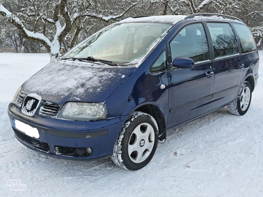 SEAT Alhambra 2001 in Jurbarkas, with an engine capacity of 1.90 L and mileage of 320 thousand km for 1250 €, photo 1 on AUTOMOTO.COM.LV