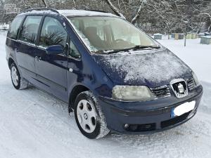 SEAT Alhambra 2001 in Jurbarkas, with an engine capacity of 1.90 L and mileage of 320 thousand km for 1250 €, photo 4 on AUTOMOTO.COM.LV