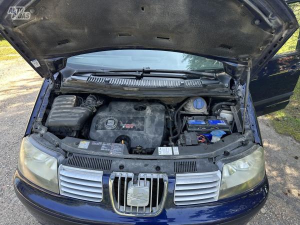 SEAT Alhambra 2001 in Siauliai, with an engine capacity of 1.90 L and mileage of 264 thousand km for 850 €, photo 8 on AUTOMOTO.COM.LV