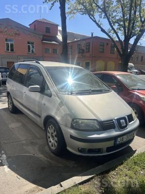 SEAT Alhambra 2002 in Riga, with an engine capacity of 1.90 L and mileage of 0 thousand km for 1700 €, photo 1 on AUTOMOTO.COM.LV