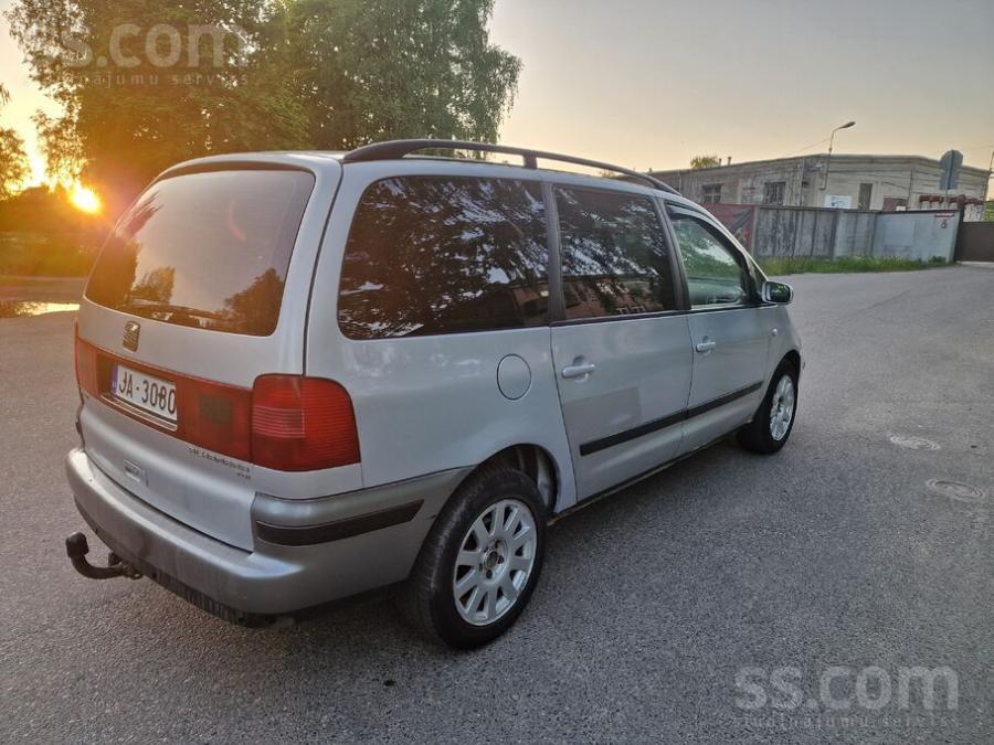 SEAT Alhambra 2002 in Riga, with an engine capacity of 1.90 L and mileage of 311 thousand km for 1200 €, photo 4 on AUTOMOTO.COM.LV