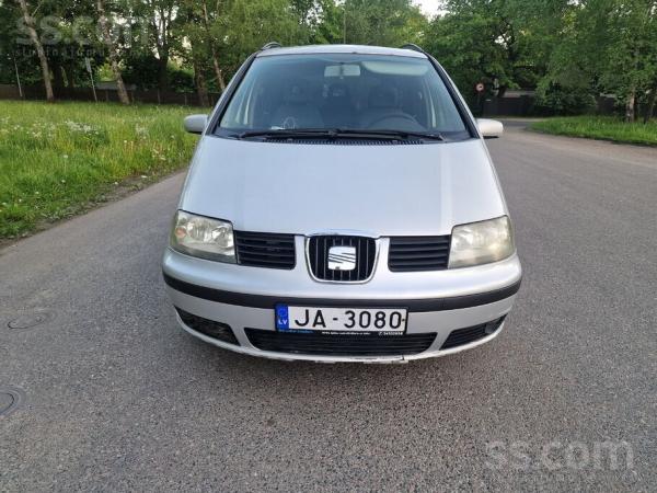 SEAT Alhambra 2002 in Riga, with an engine capacity of 1.90 L and mileage of 311 thousand km for 1200 €, photo 6 on AUTOMOTO.COM.LV