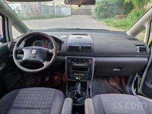 SEAT Alhambra 2002 in Riga, with an engine capacity of 1.90 L and mileage of 311 thousand km for 1200 €, photo 10 on AUTOMOTO.COM.LV