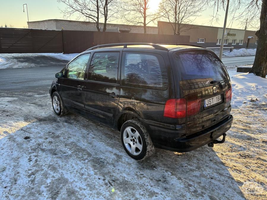 SEAT Alhambra 2002 Alīta, ar dzinēja tilpumu 1.90 L un nobraukumu 221 tūkst. km par 1300 €, foto 3 vietnē AUTOMOTO.COM.LV